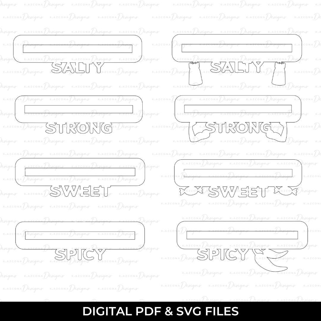 Ladies Who Lunch Zipper Overlay Bundle File – K.Azcona Designs