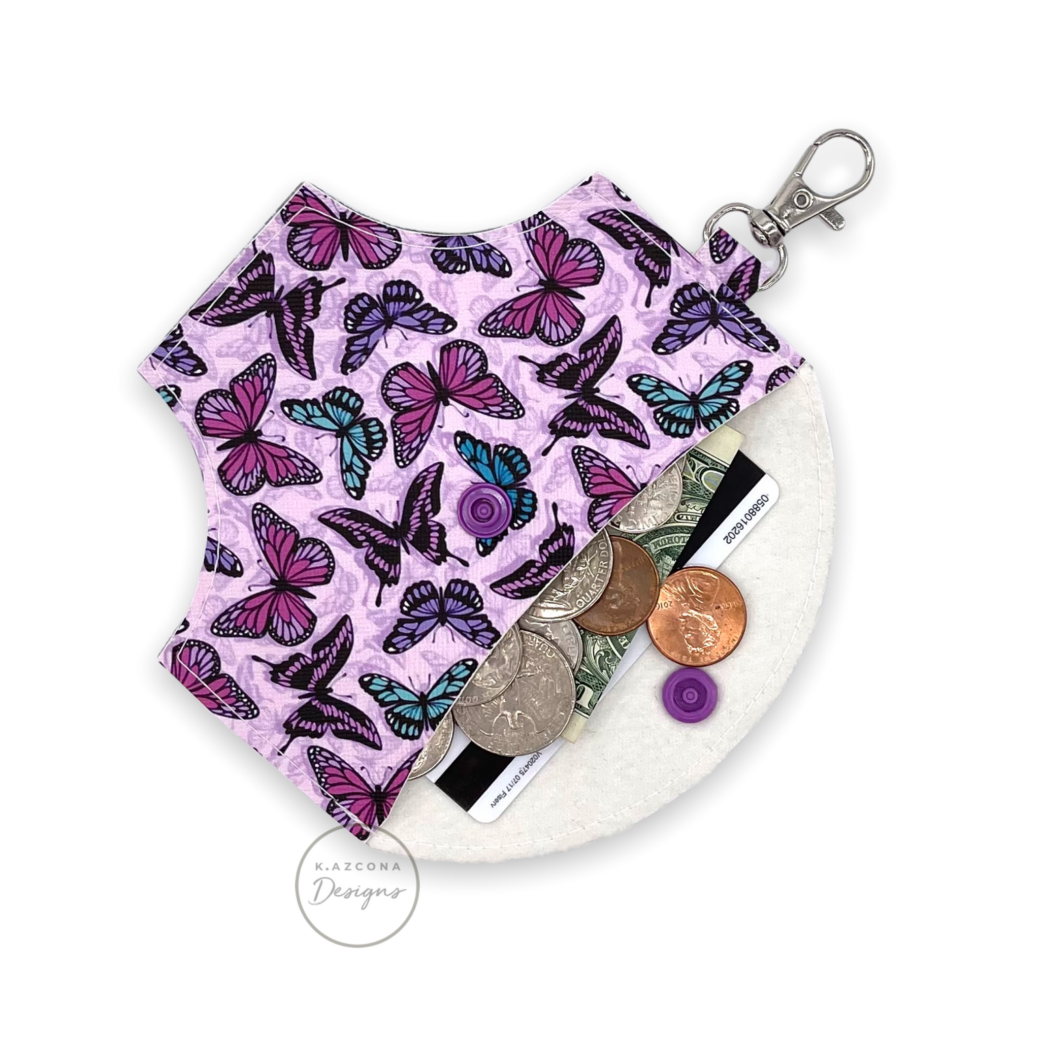 Cheeky Change Purse Sewing Pattern – K.Azcona Designs