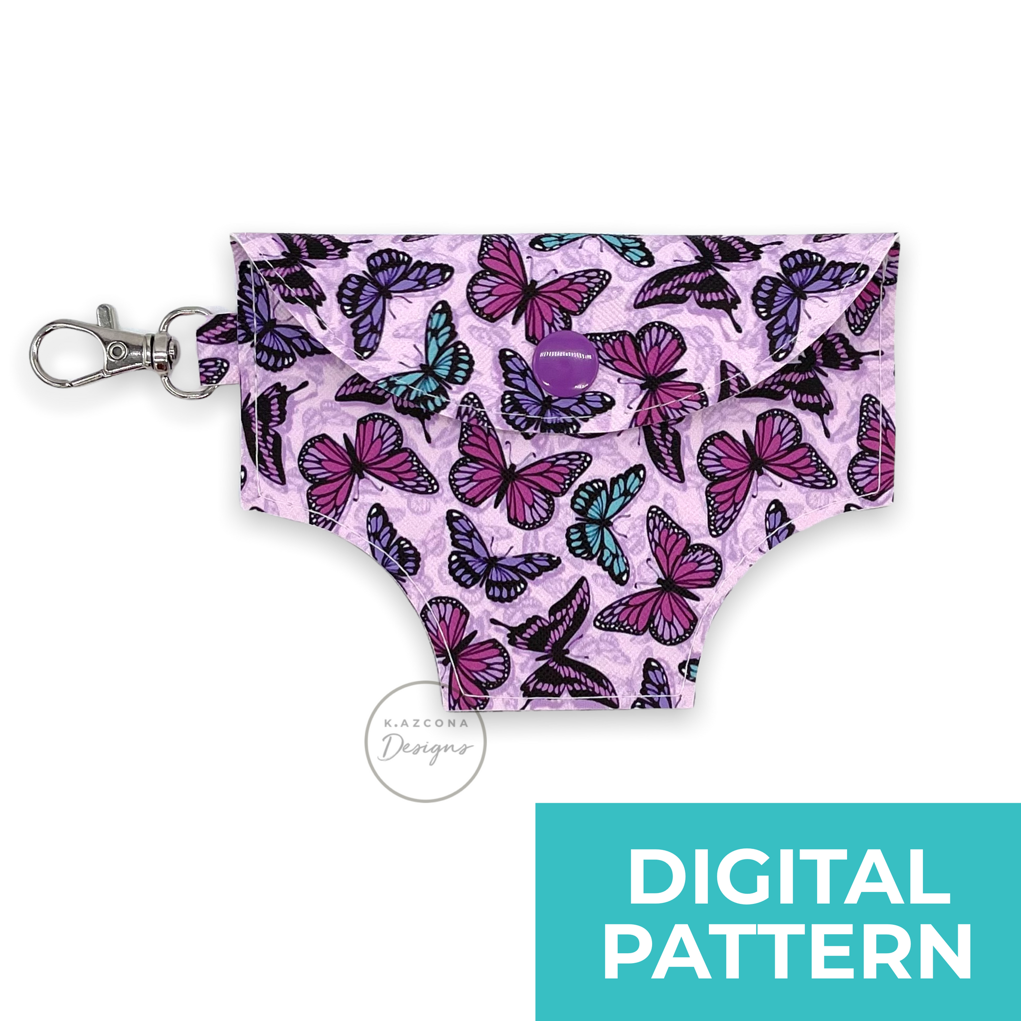 Cheeky Change Purse Sewing Pattern – K.Azcona Designs